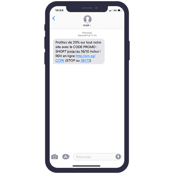 Exemples de SMS pour soldes - SMS commercial et promotionnel