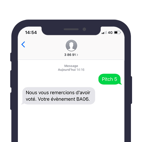 BA06 Event : un événement animé et réussi avec le vote par SMS